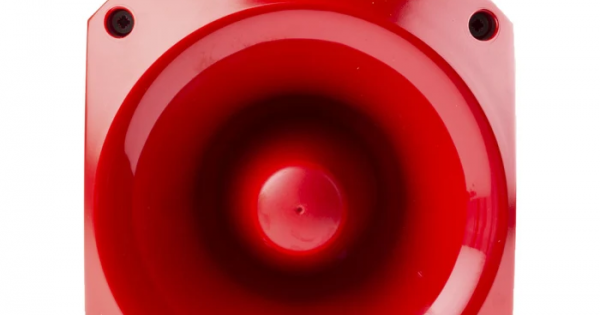 PNC-0016 NEXUS 110db Sounder & Strobe (RED LENS)LED Flasher 110/230V AC